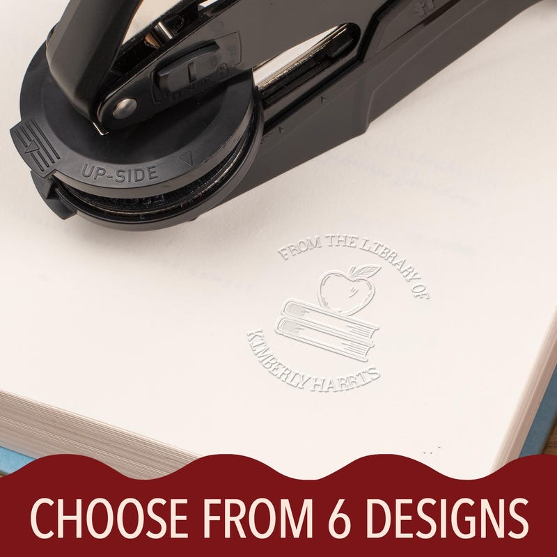 Embossed Name Cards - Etsy