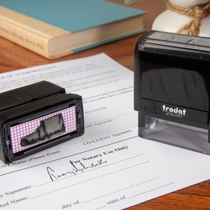 Personalized Signature Stamp | Self Inking Signature Stamp | Signature ...