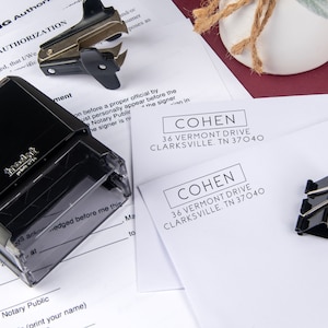 Best Rated Address Stamp | Custom Rubber Address Stamp Self-inking ...