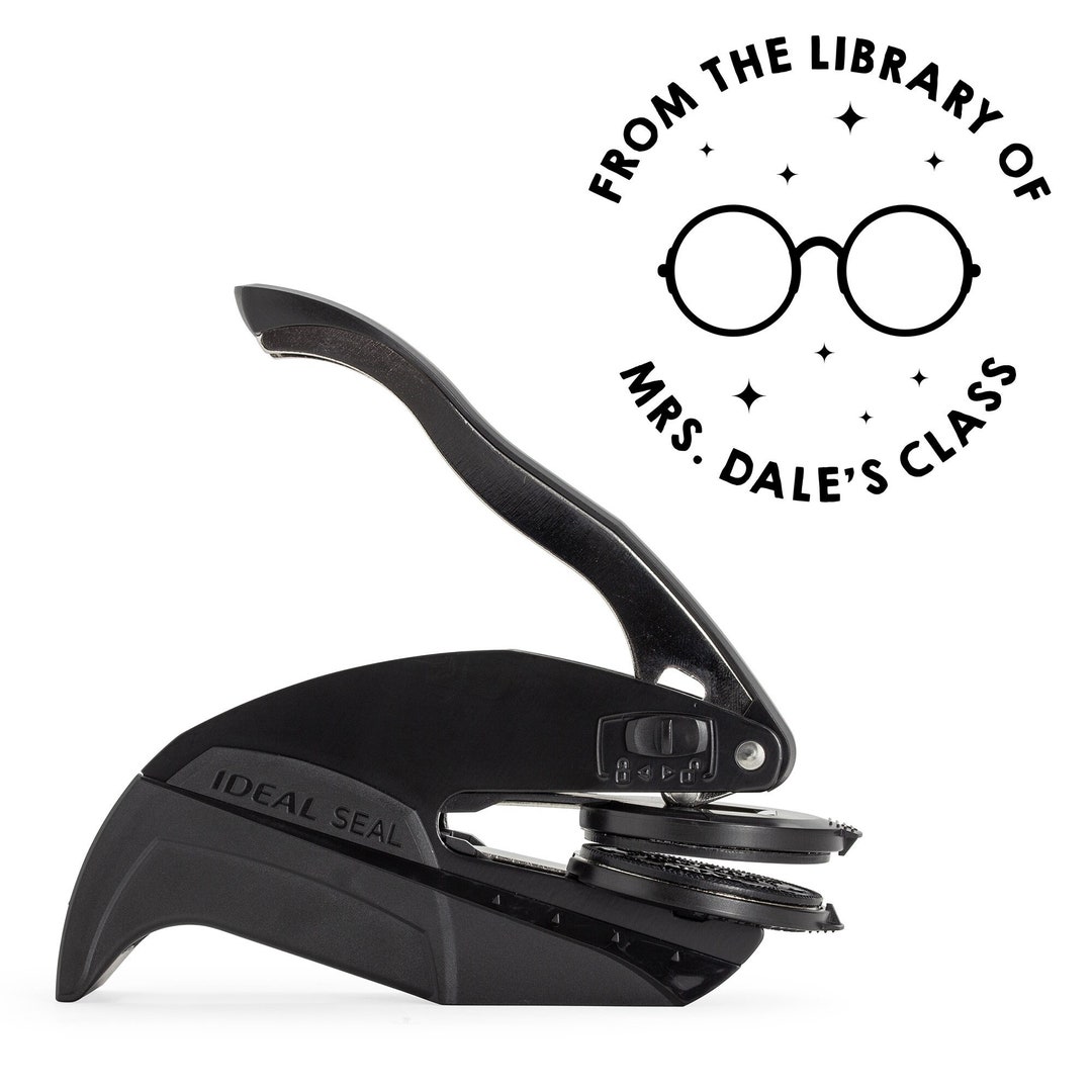 Book Embosser Personalized, From the Library Of, Custom Library ...