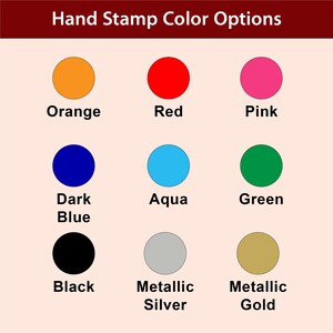 Personal Logo Stamper | Rubber Logo Handstamp | Business Logo Rubber ...