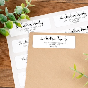 Custom Return Address Labels | Personalized Return Address Stickers - Etsy