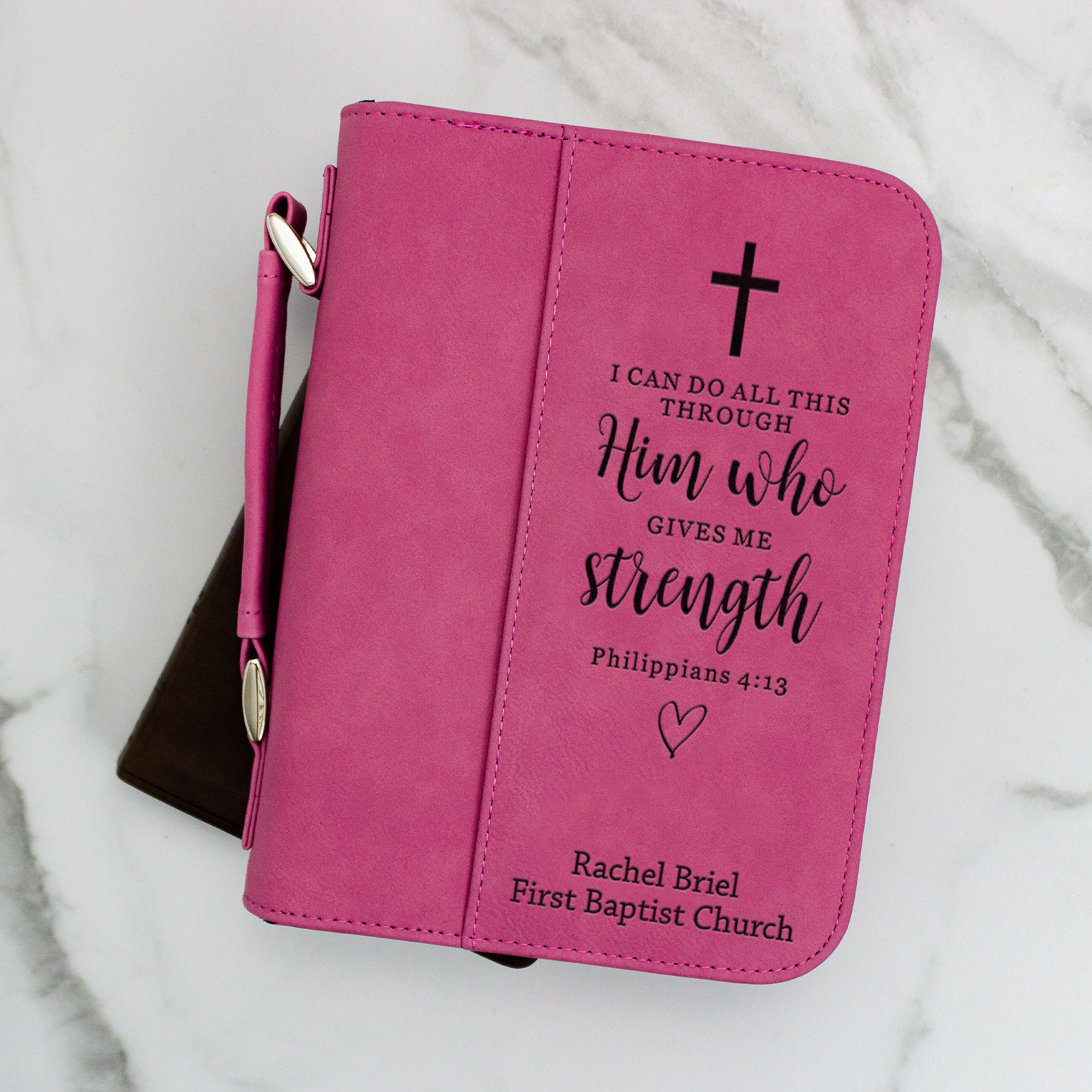 Purple Cross Bible Covers