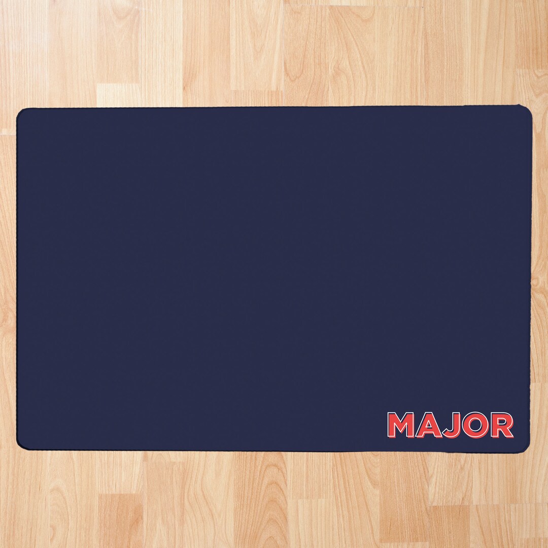 Navy Minimalist Personalized Pet Mat Pet Bowl Mats Dog - Etsy