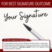 Custom Signature Stamp - Self Inking Signature Stamp - Stamp With My ...