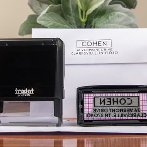 Best Rated Address Stamp | Custom Rubber Address Stamp Self-inking ...
