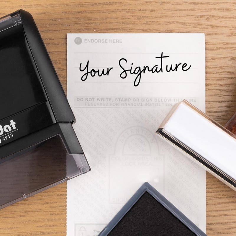 Handwritten Stamp - Etsy