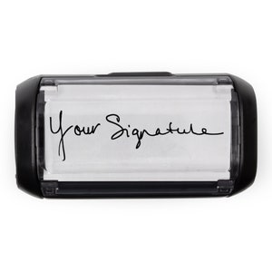 Custom Signature Stamp - Self Inking Signature Stamp - Stamp With My ...
