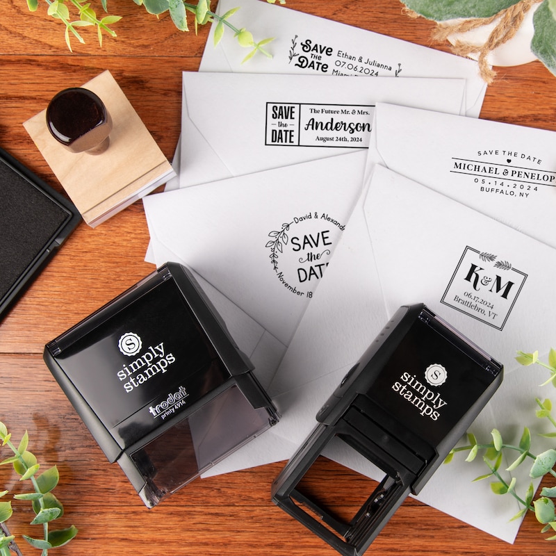 Save the Date Stamp - Etsy