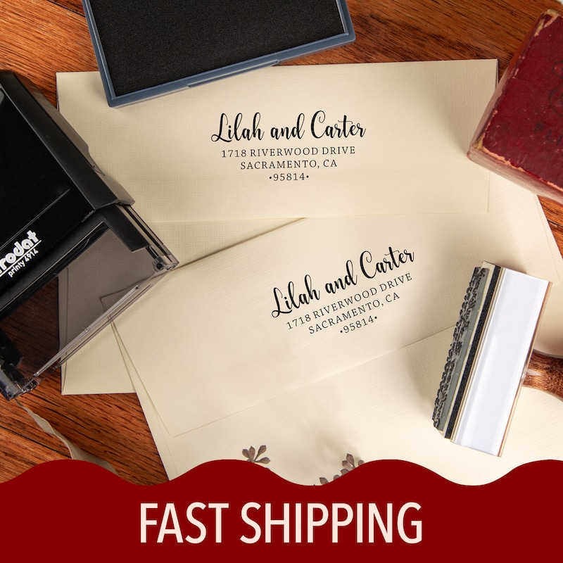 Custom Address Stamp - Etsy