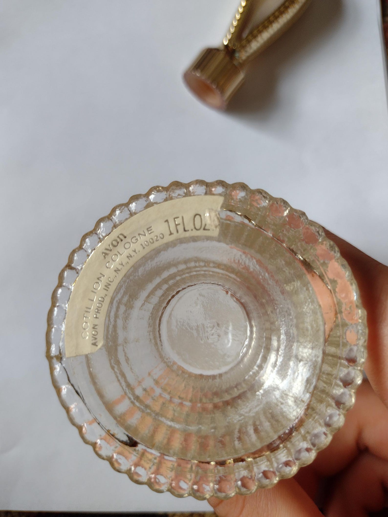 Vintage Avon Cotillion Cologne Bell Shaped Bottle - Etsy