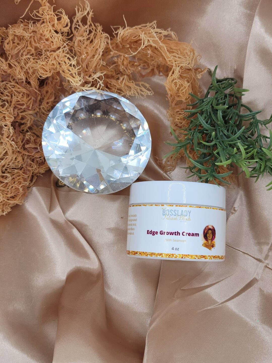 Edge Restore Growth Cream Grows Edges Seamoss Edge Cream - Etsy