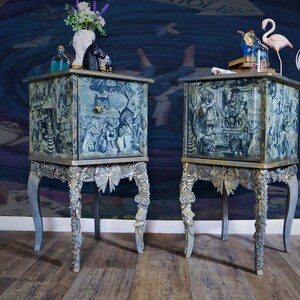 Whimsical Wonderland Nightstands Fairy Tale Inspired. Bedroom Storage ...