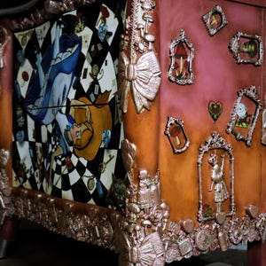 Whimsical Wonderland Nightstand Hand Painted Fairy Tale Inspired ...