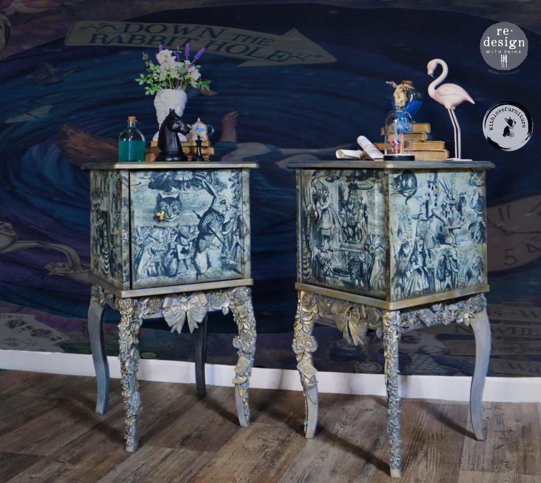 Whimsical Wonderland Nightstands Fairy Tale Inspired. Bedroom Storage ...