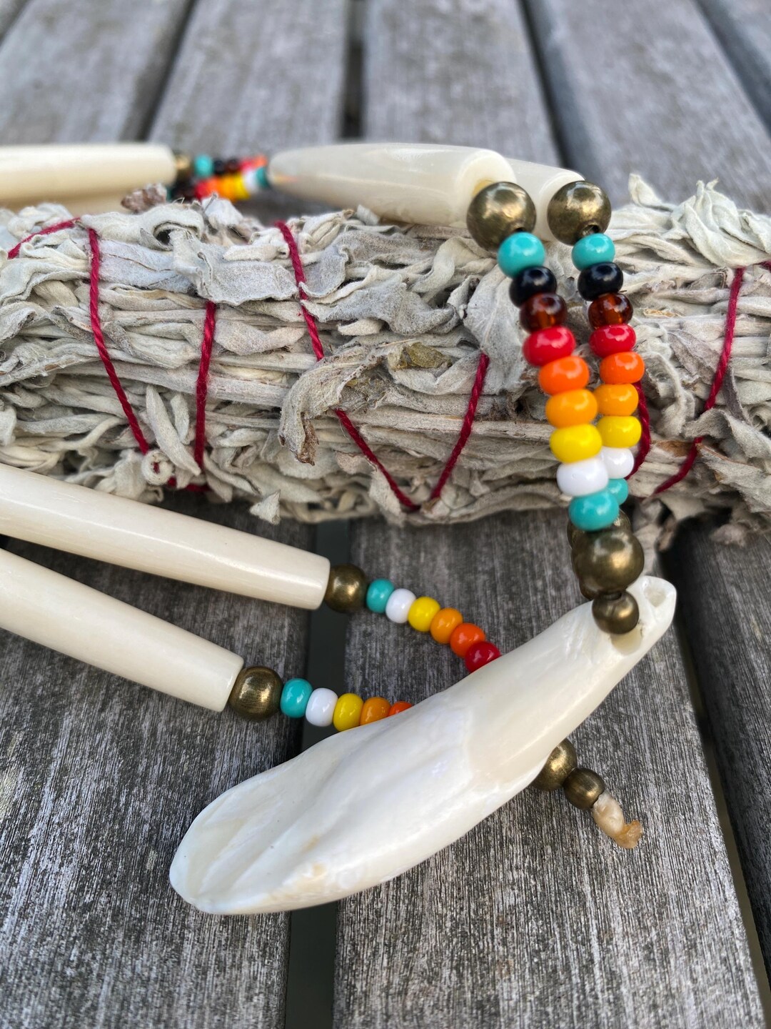 Buffalo Tooth Pendant - Etsy