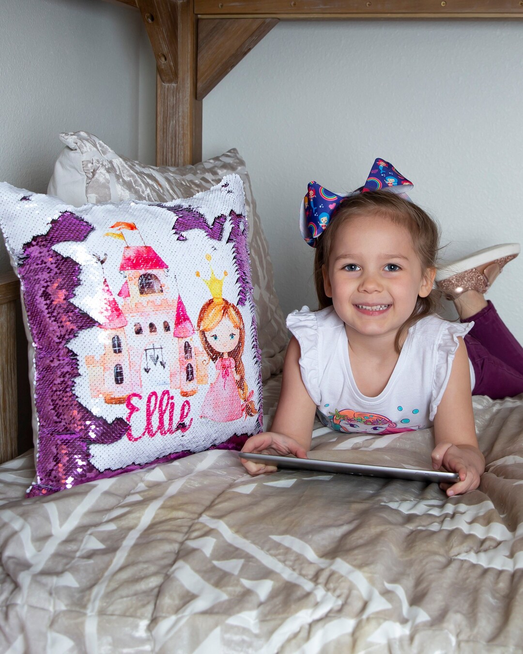 Personalized Princess Pillow - Princess Pillowcase - Personalized ...