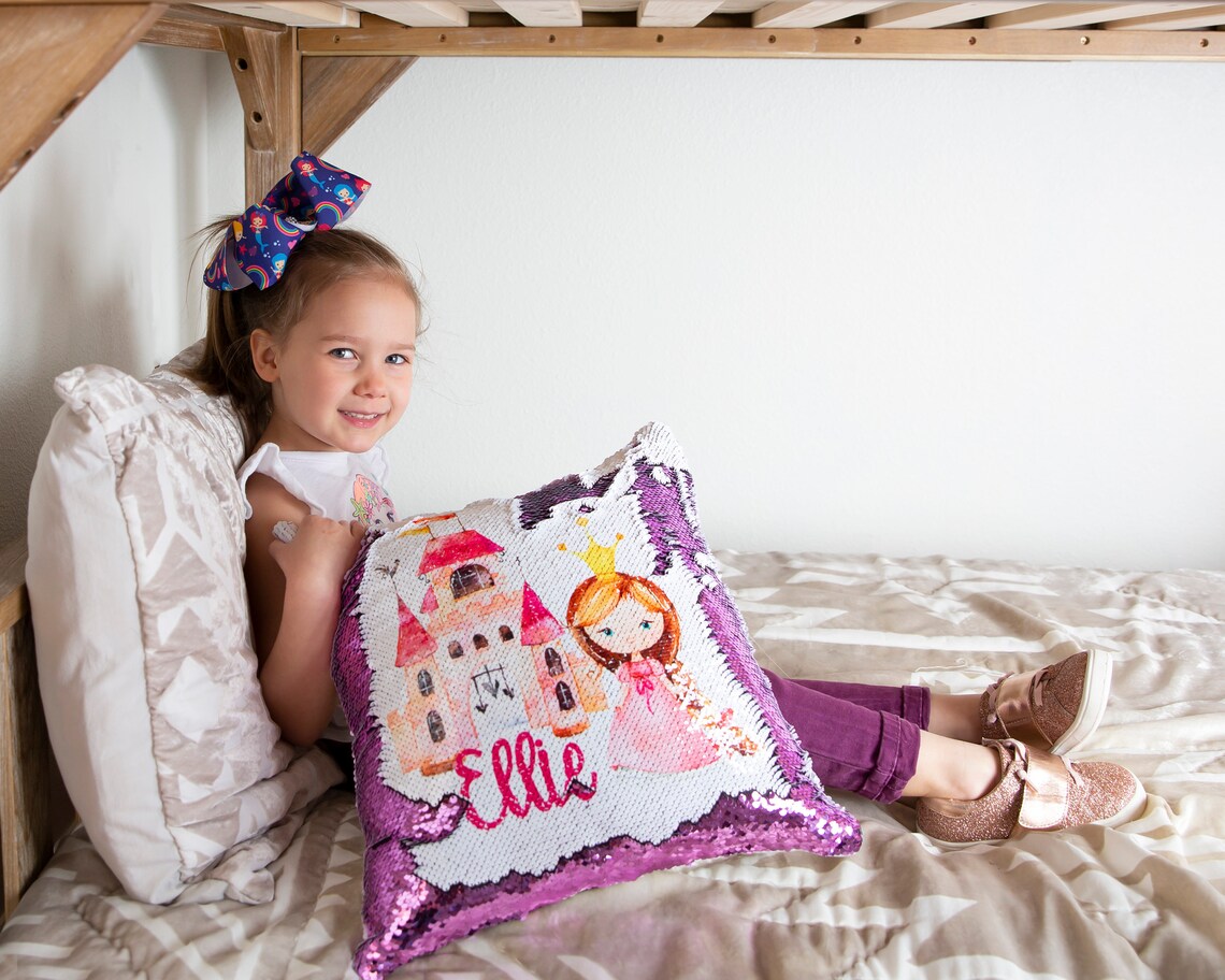 Personalized Princess Pillow - Princess Pillowcase - Personalized ...