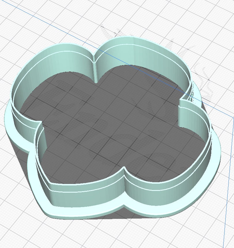 Trefoil Cookie Cutter for Cookies & Clay Jewelry - Multiple Sizes ...