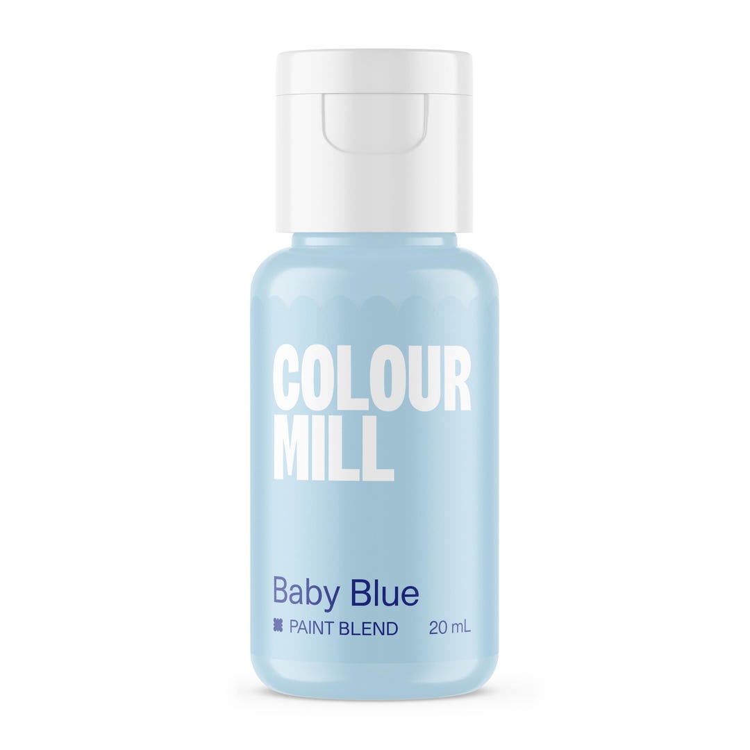 New! Colour Mill Edible Paint Baby Blue 20ml - Etsy