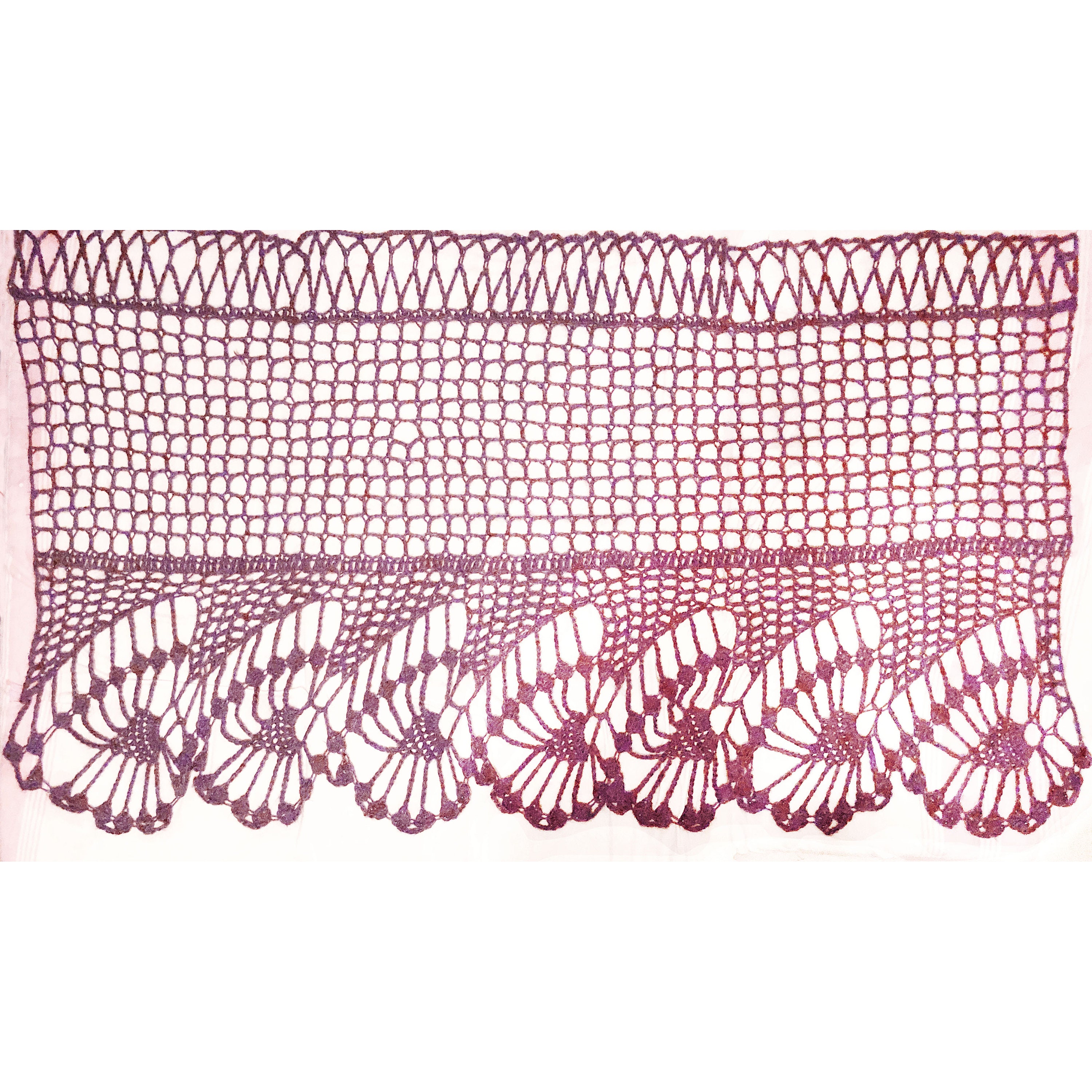 Châle duveteux en arabesque mauve cendré - Etsy Canada