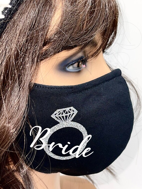 Bride Face Mask. - Etsy