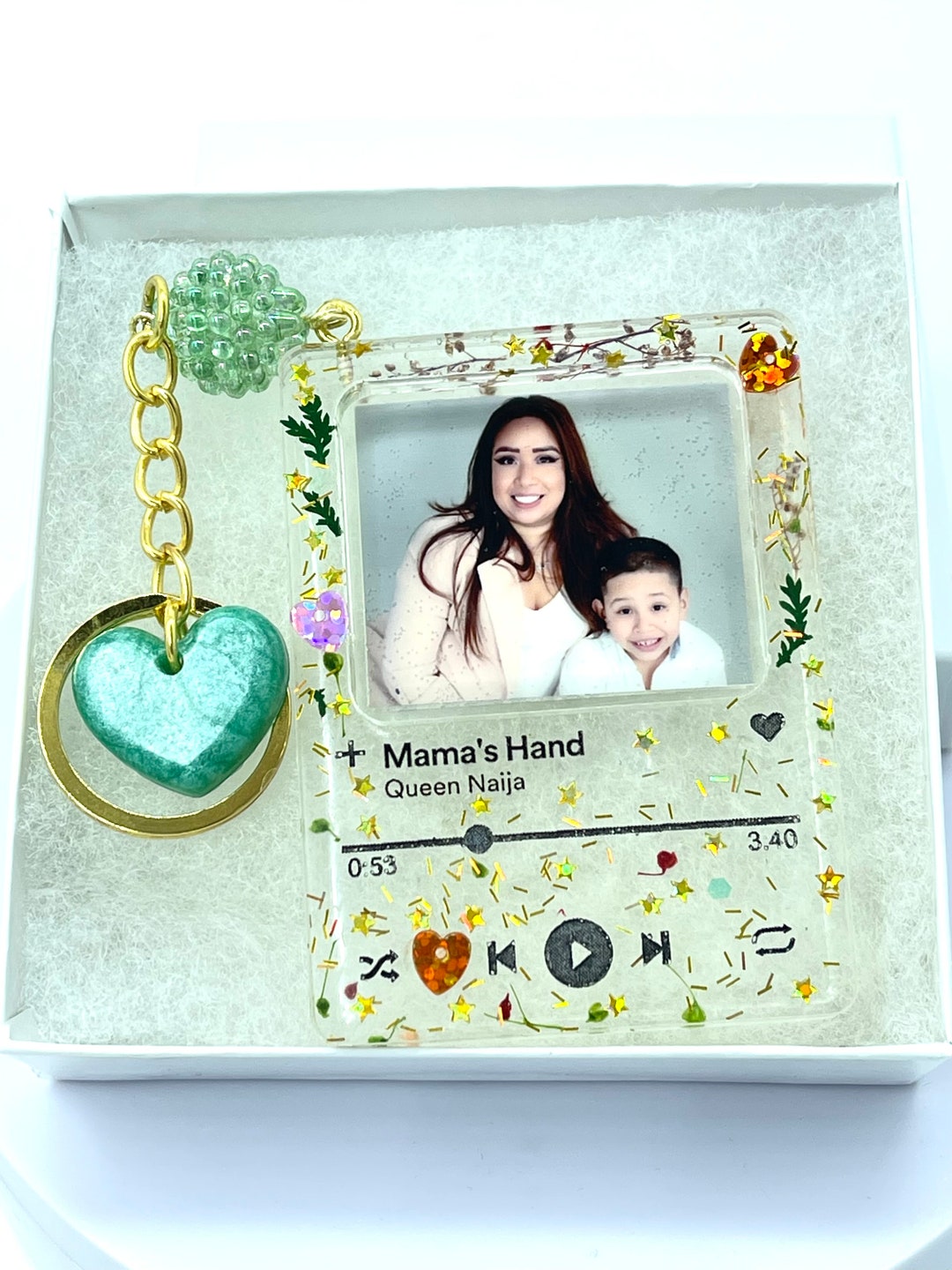 Custom Song Keychain. QR Code Personalization. - Etsy