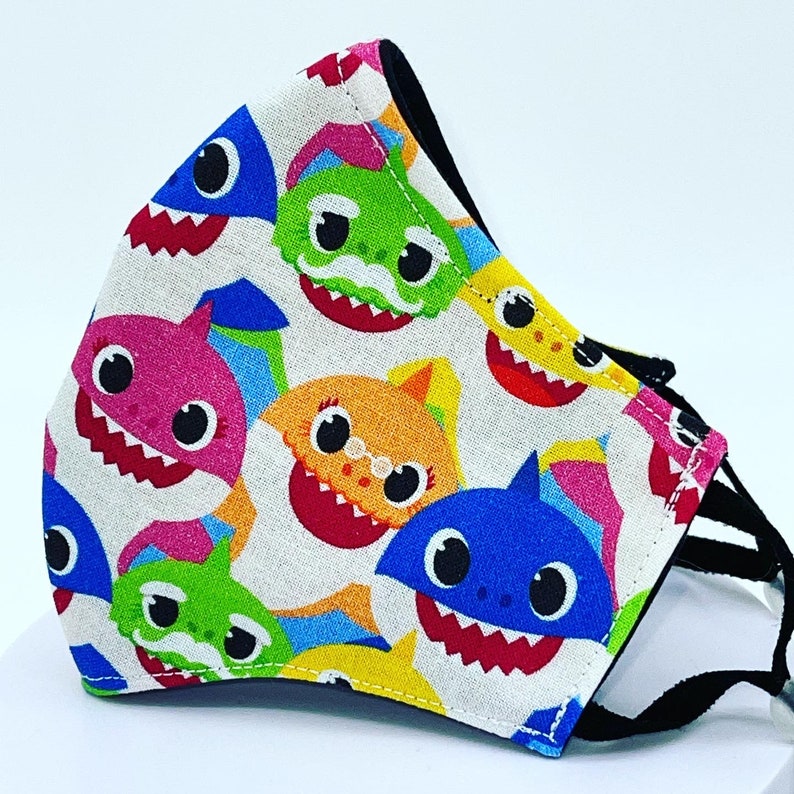 Baby Shark Face Mask. | Etsy