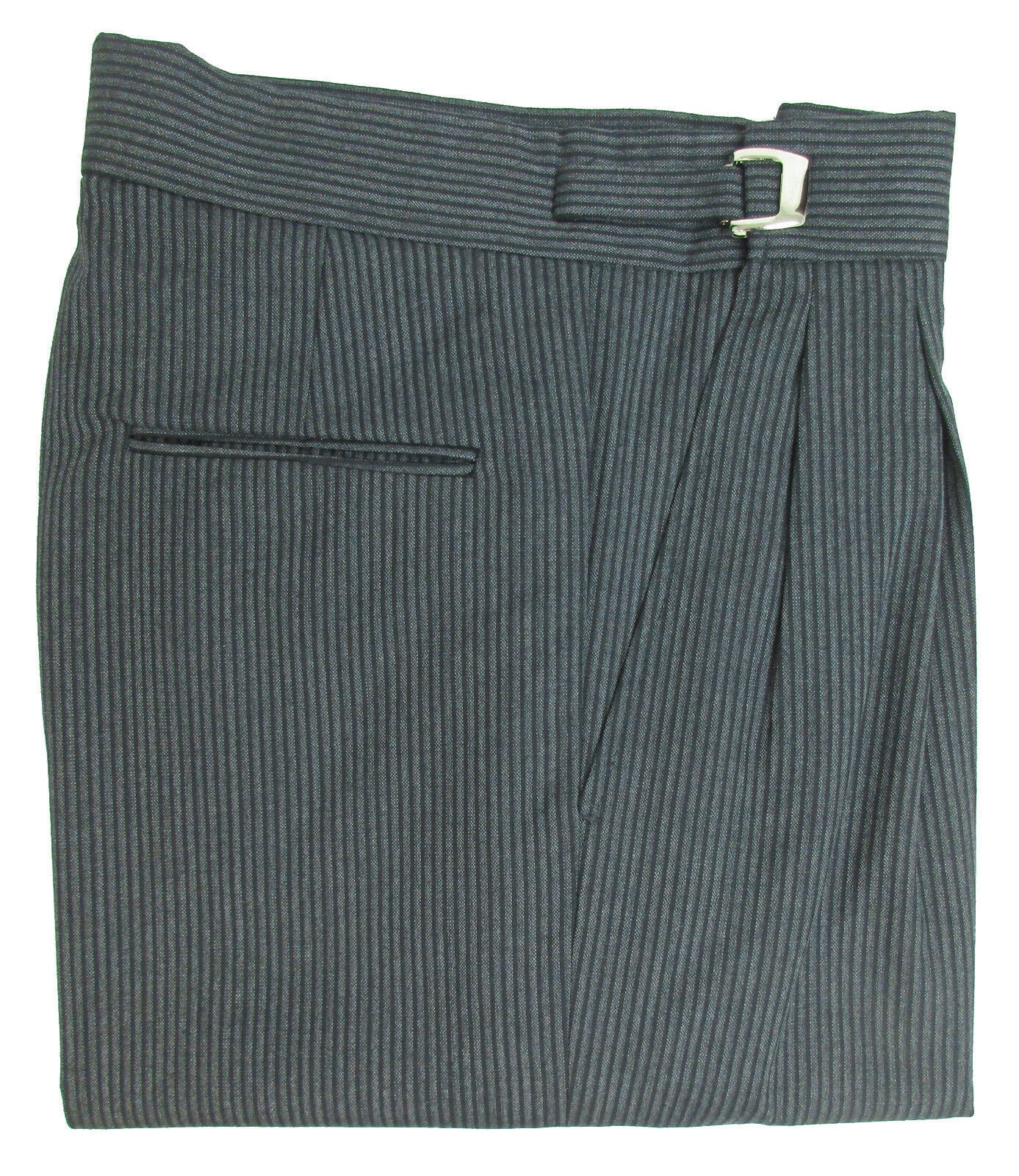 Men's Hickory Striped Black Gray Tuxedo Cutaway Wool Trousers Pant - Etsy