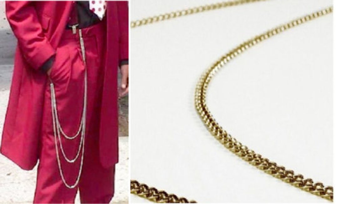 New Gold Triple Zoot Suit Chain Gangster Swing Nice Quality Chains Are ...
