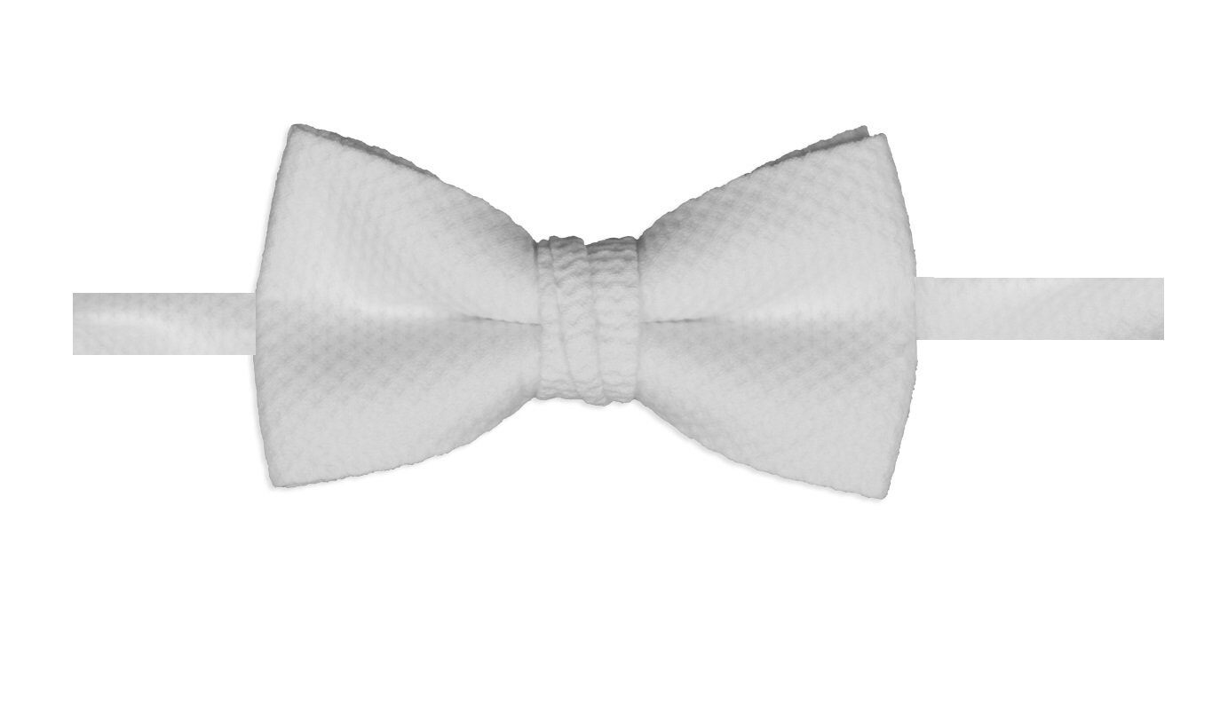 100% Cotton White Pique Full Back Tuxedo Vest and Matching Pre -tied ...