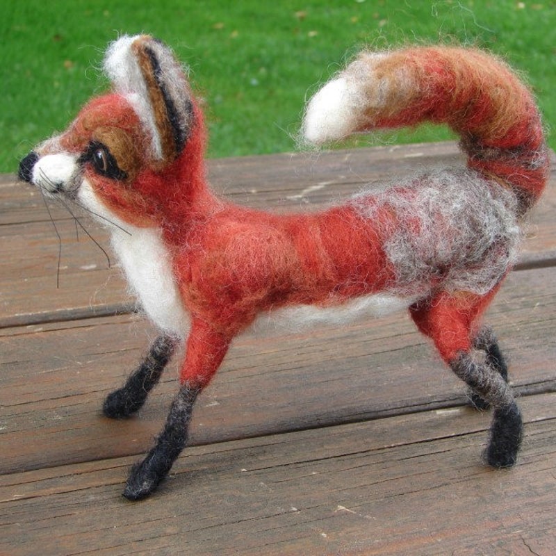 Wool Fox - Etsy