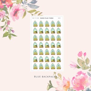 Back to School Set Mini Journal Sticker Kit Journal or Planner - Etsy