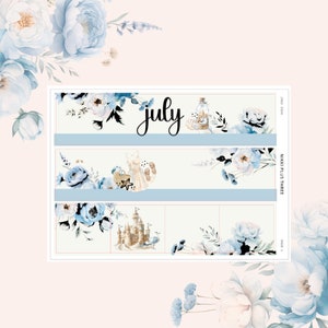 July 2024 Foiled Monthly Sticker Kit Premium Matte Silver Foil - Etsy