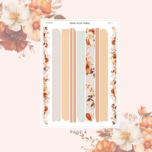 October Mini Journal Sticker Kit Journal or Planner - Etsy