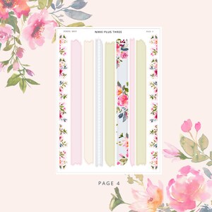 School Days Mini Journal Sticker Kit Journal or Planner - Etsy