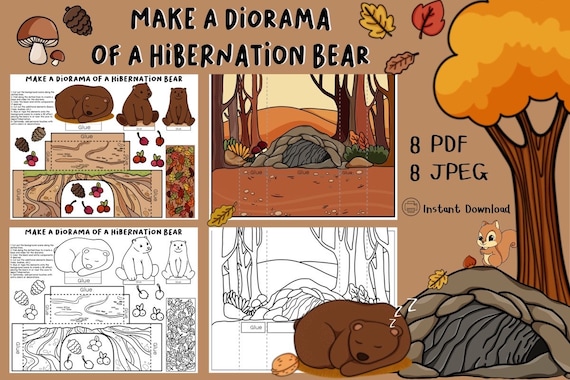 Hibernating Bear Craft