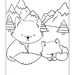 Arctic Animals Coloring Page | Winter Animals - Etsy