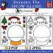 Decorate Snow Globe | Christmas Preschool Printable | Christmas ...