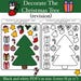 Decorate the Christmas Tree, Christmas Preschool Printable, Christmas ...