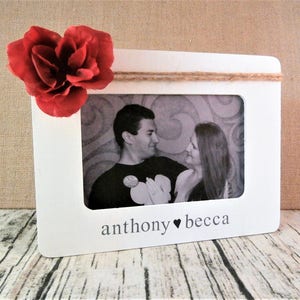 I Love You Frame Personalized Picture Frame Love Sunflower | Etsy