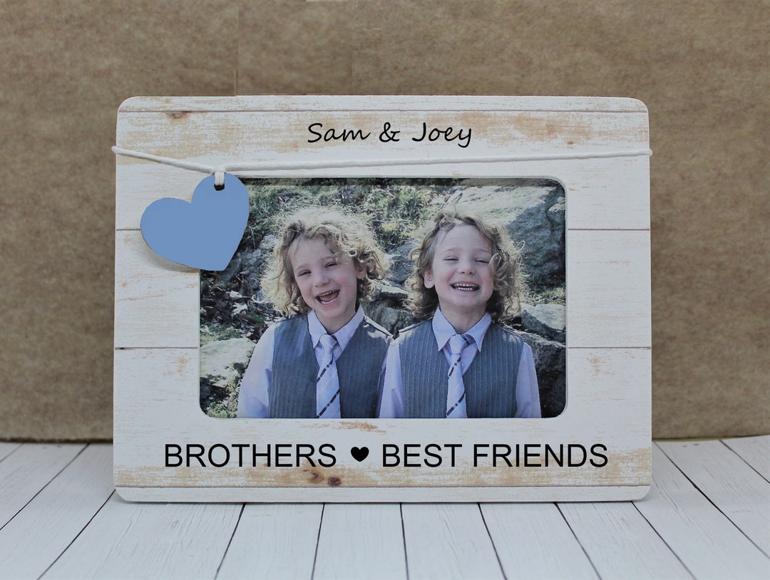 Brothers Picture Frame / Brother Gift From Brother Birthday Gift for ...