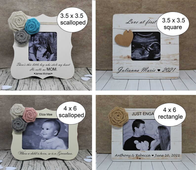 Gender Neutral Baby Gift / Baby Gift Gender Neutral Ultrasound Frame - Etsy