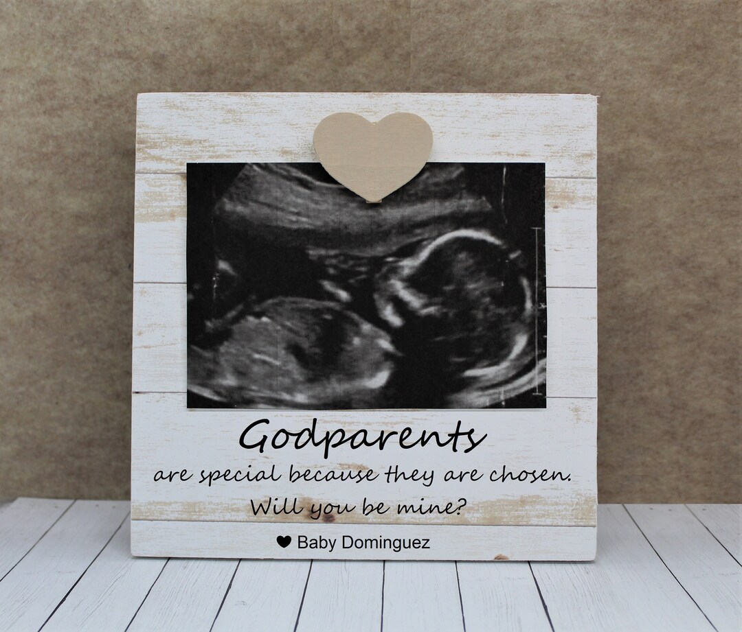 Godparent Proposal Frame / Will You Be My Godmother Frame / Godfather ...