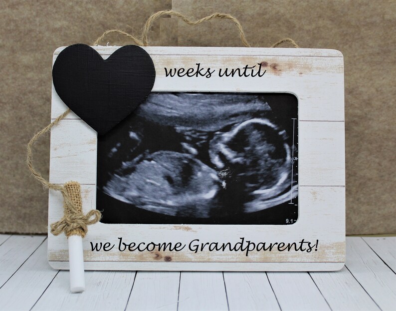 Pregnancy Announcement Grandparents Again Grandbaby Countdown ...