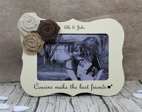 Personalized Picture Frame 4 X 6 / Birthday Gift for Cousin | Etsy