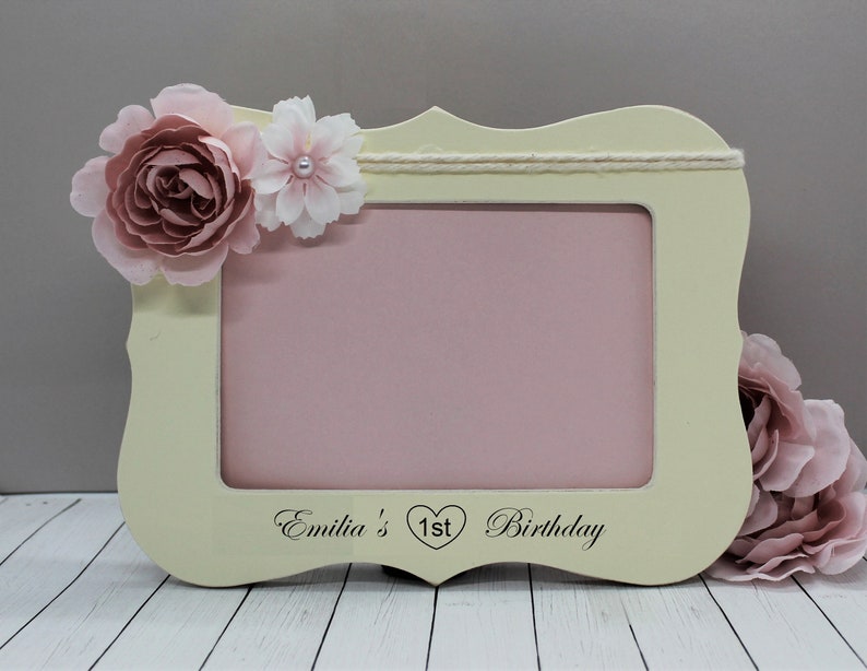 Personalized Baby Girl Gift Personalized Picture Frame Baby - Etsy