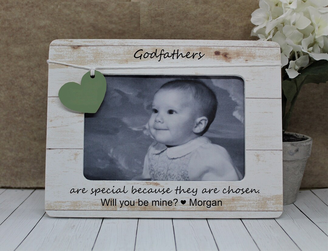 Godfather Proposal Frame / Will You Be My Godfather Picture Frame ...