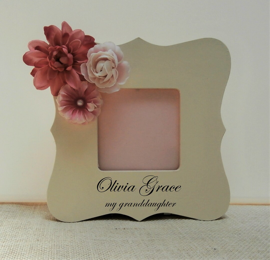 Personalized Grandma Gifts From Baby / First Granddaughter Frame ...