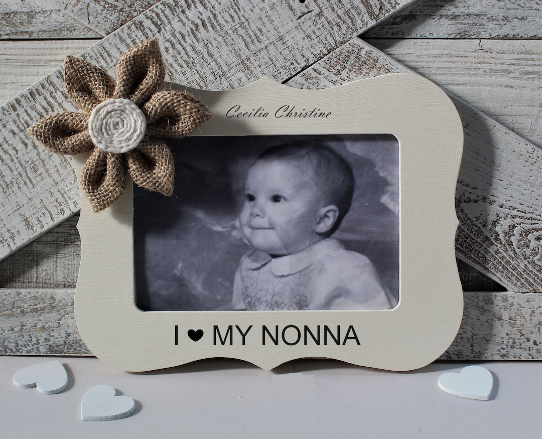 Grandma Picture Frame / Nonna Gift Personalized Mothers Day Gift From ...